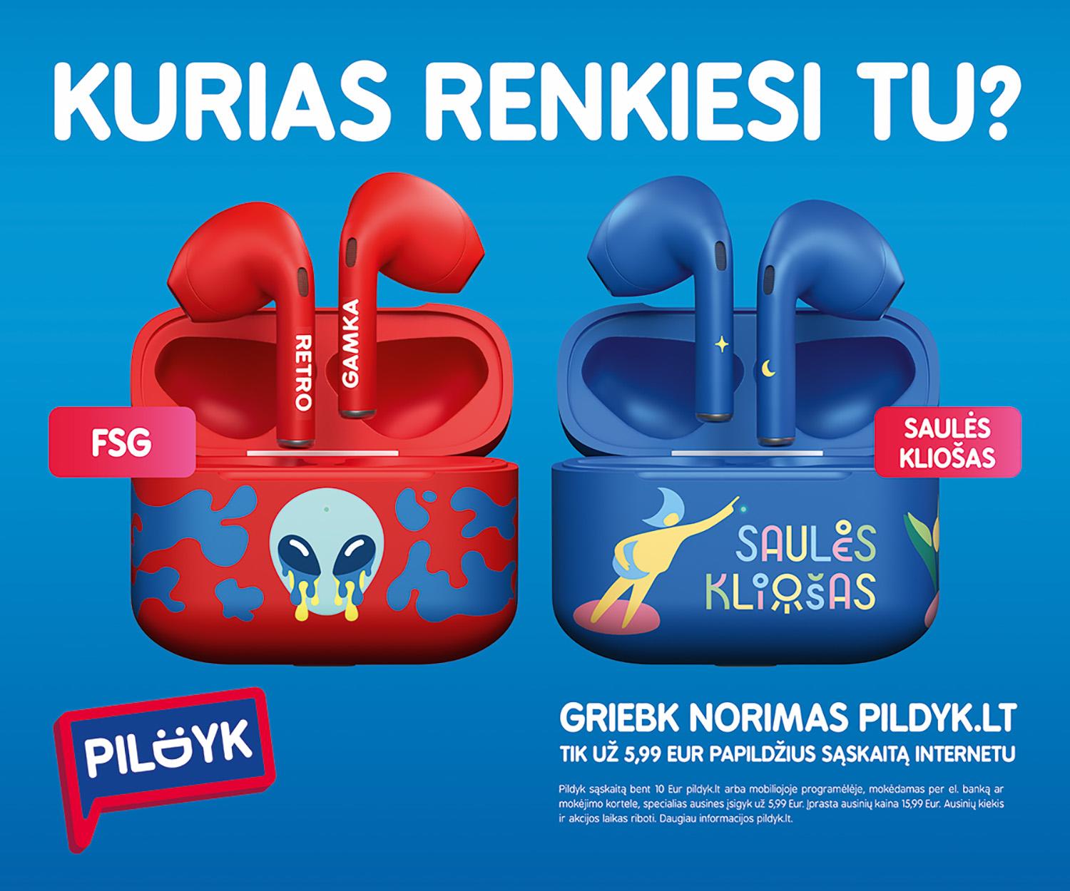 Išskirtinis „Pildyk“ pasiūlymas „Saulės kliošo“ ir „FSG“ gerbėjams ...