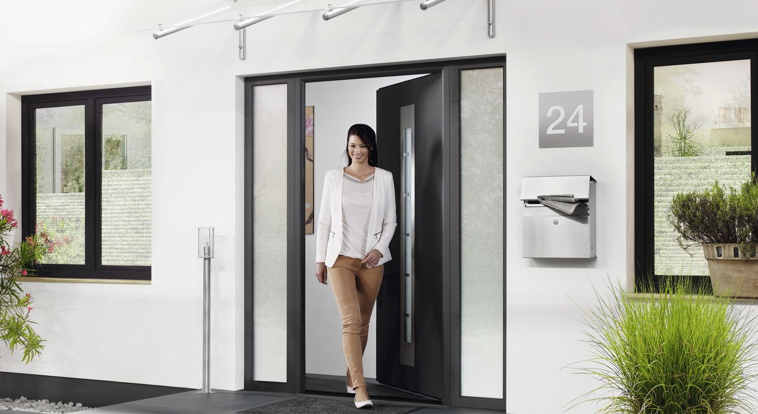 „Hormann“ įėjimo durys – estetiškai patrauklus saugių namų akcentas ...