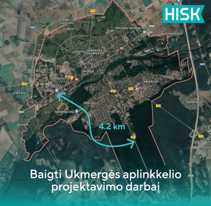 Baigė Ukmergės aplinkkelio projektavimo darbus - ukzinios.lt