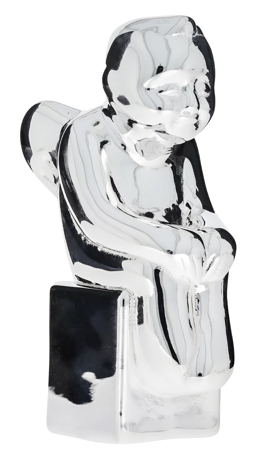 Ukmergiškio skulptoriaus angelas įamžintas sidabre - ukzinios.lt