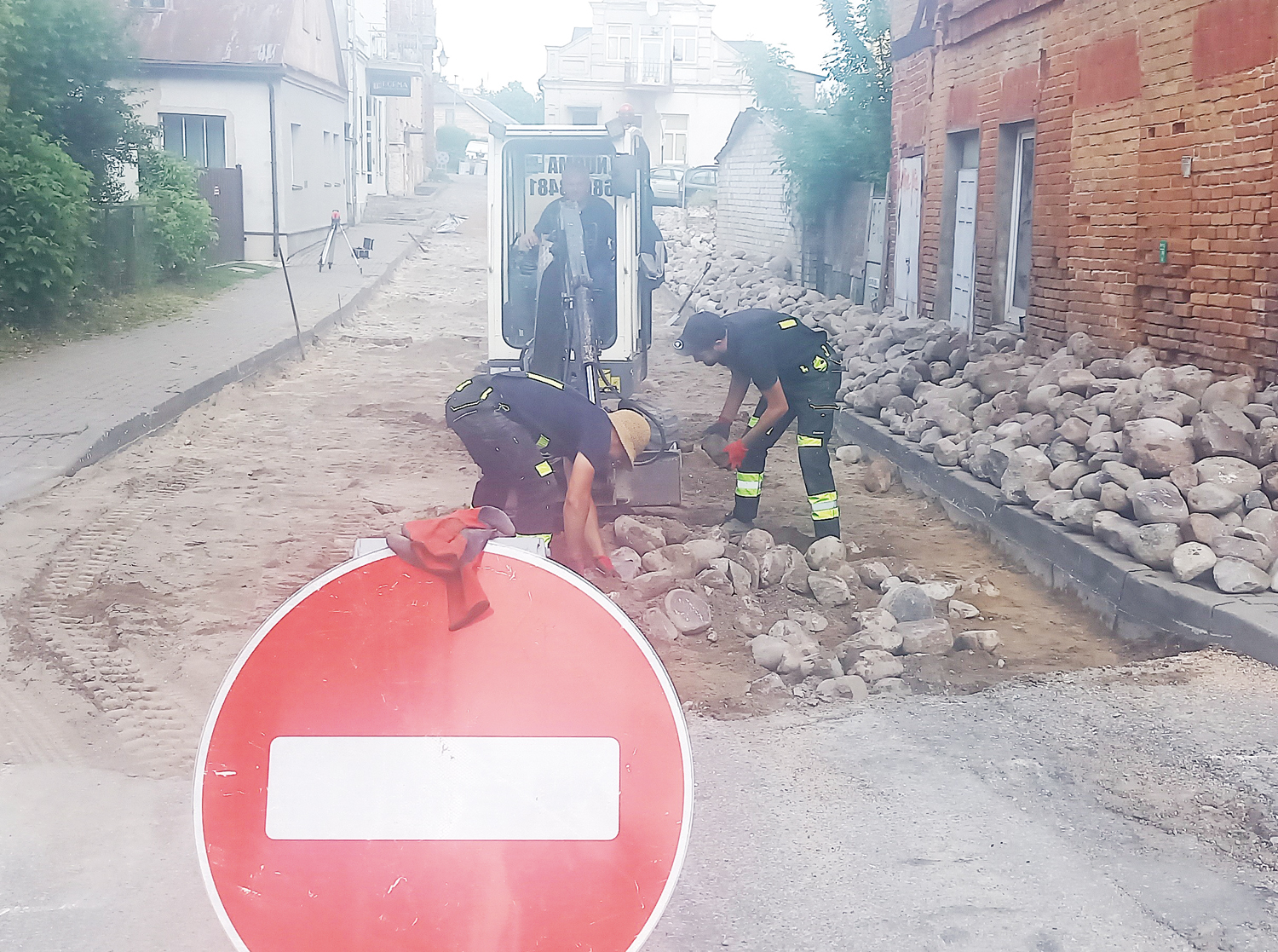 Mieste tvarkomas akmeninis grindinys - ukzinios.lt